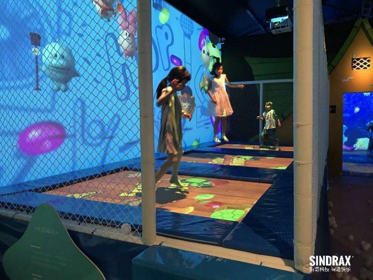 Magic Trampoline – Interactive Trampoline Projection - Sindrax